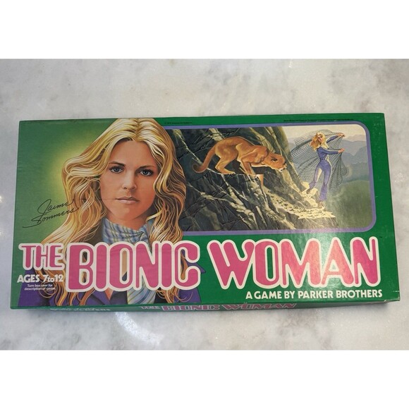 Parker Brothers | Games | Vintage 976 The Bionic Woman Board Game W ...